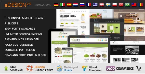 uDesign - Responsive WordPress Theme - Free Download - Woothemes Plugins