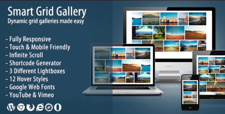 Smart Grid Gallery - Responsive WordPress Gallery Plugin - Free Download - Woothemes Plugins