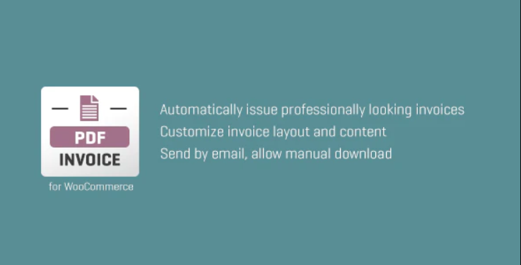 WooCommerce PDF Invoice - Free Download - Woothemes Plugins